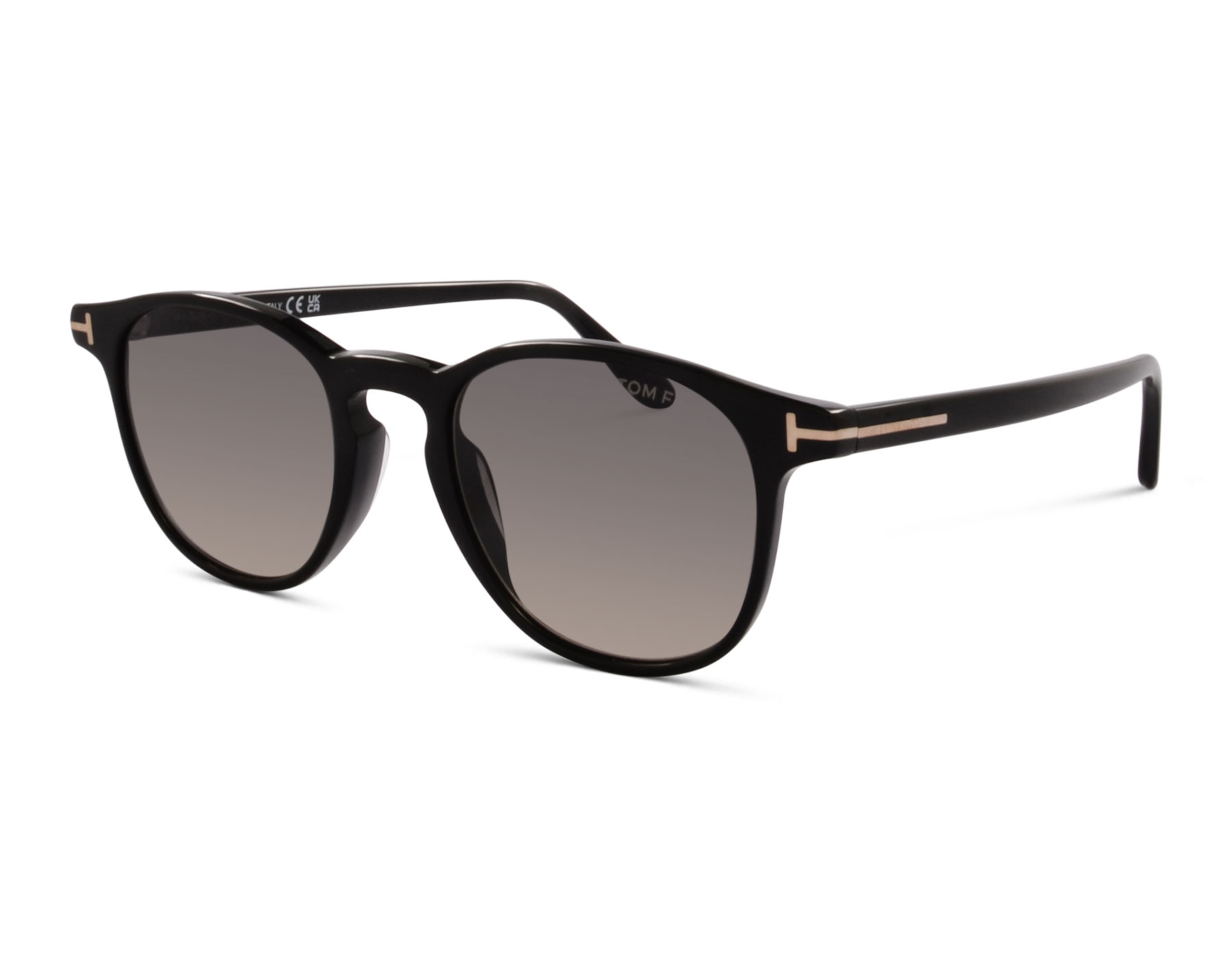 Tom Ford Holt-02 TF1302 01B 50 Glänzend Schwarz | 1031676